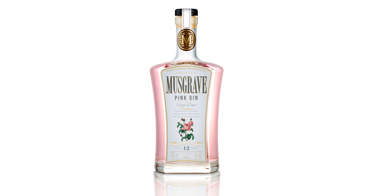 Musgrave Pink Gin hos Ginbutikken.dk | Ginsite nr. 1