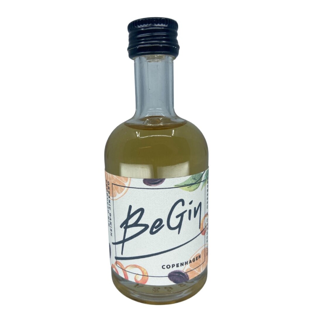 BeGin Cph Espresso-Orange Gin Miniature hos | Ginsite nr.1