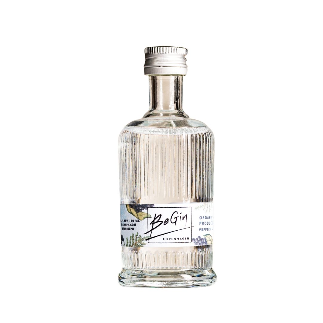 BeGin CPH Pepper & Bay Leaf Gin Miniature hos | Ginsite nr.1