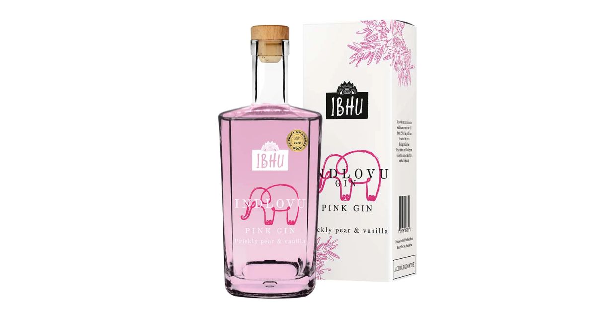 Ibhu Indlovu Pink Gin hos Ginbutikken.dk | Ginsite nr. 1