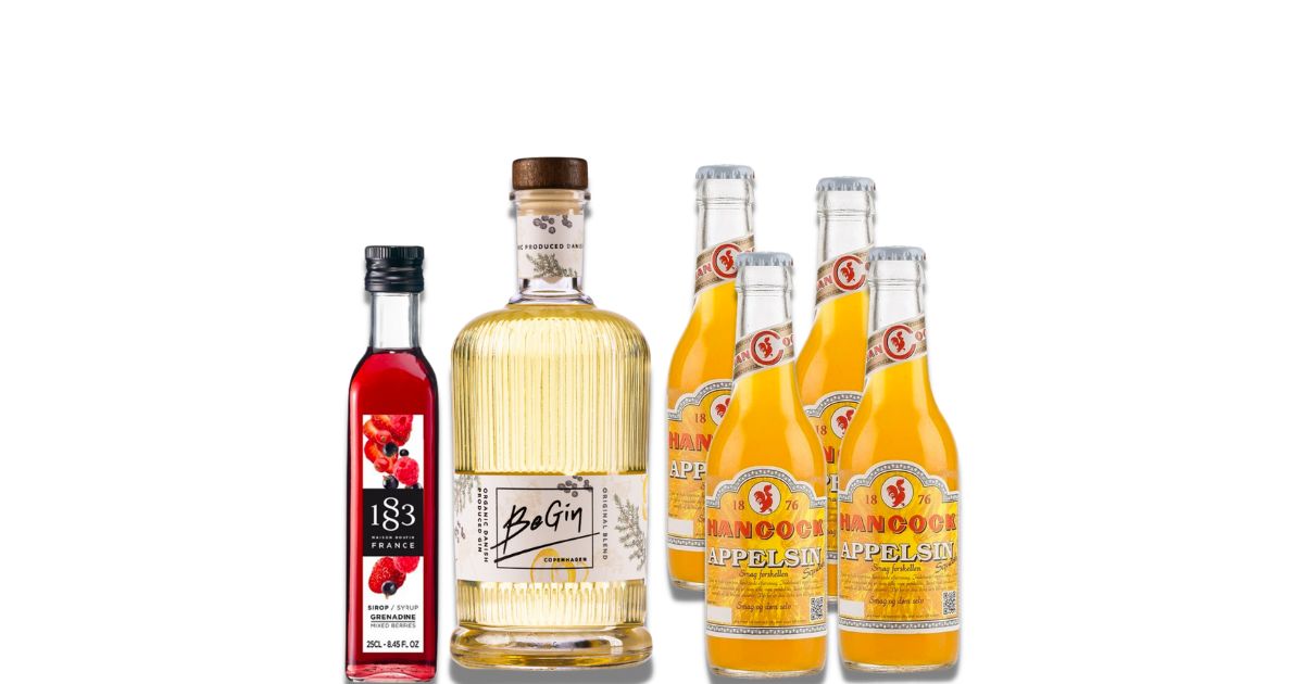 Finurlig Sommer Drinkspakke hos Ginbutikken.dk | Danmarks Ginsite nr.1