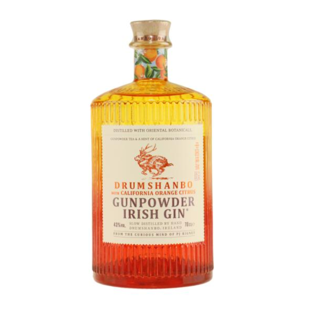 Drumshanbo Gunpowder California Orange Irish Gin hos Ginbutikken.dk